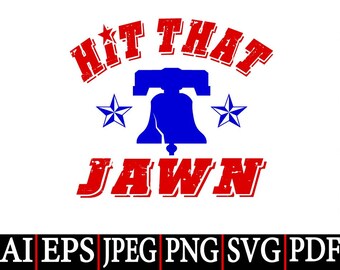 Hit That Jawn Svg - Etsy