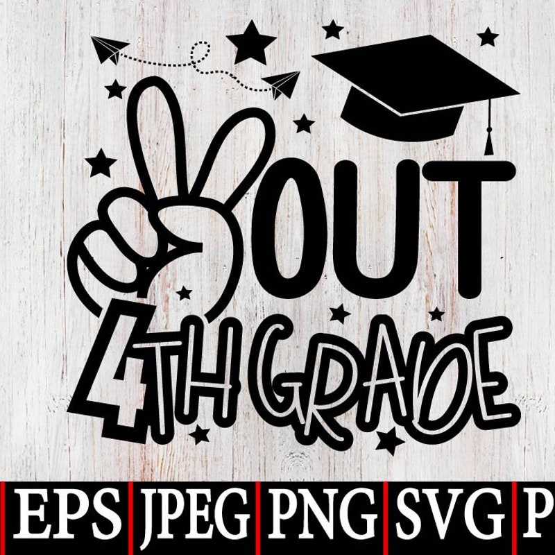 Fourth Grade Svg - Etsy