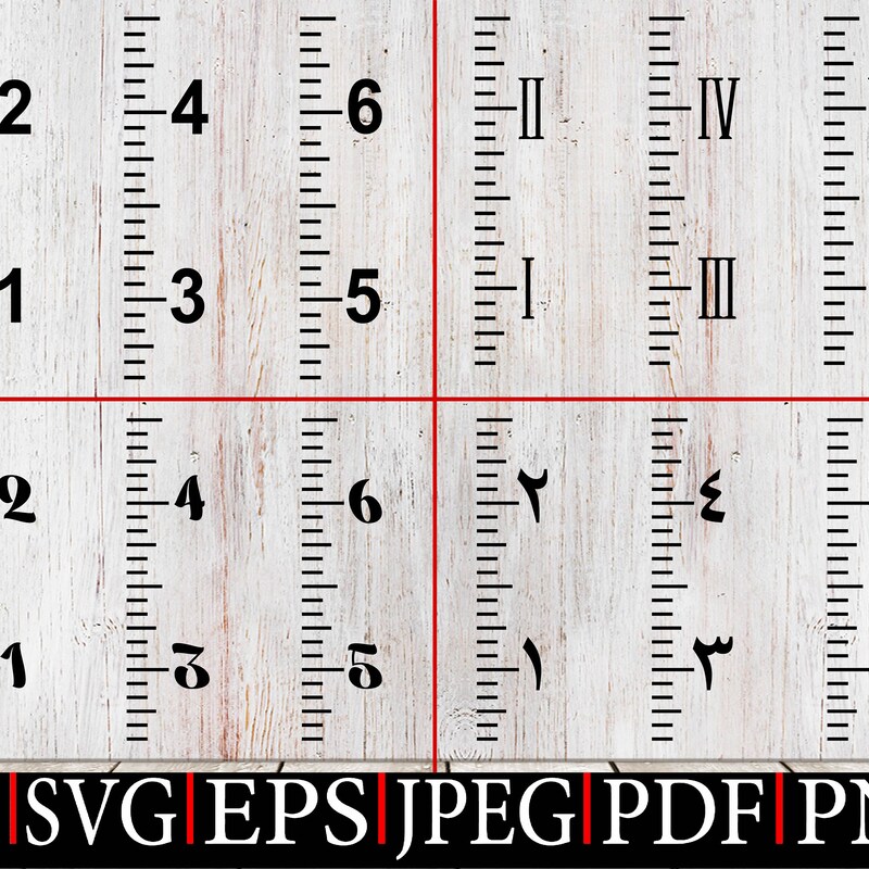 Stencil for Growth Chart - Etsy