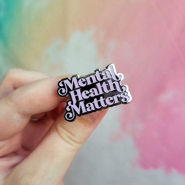 Self Care Enamel Pin - Etsy