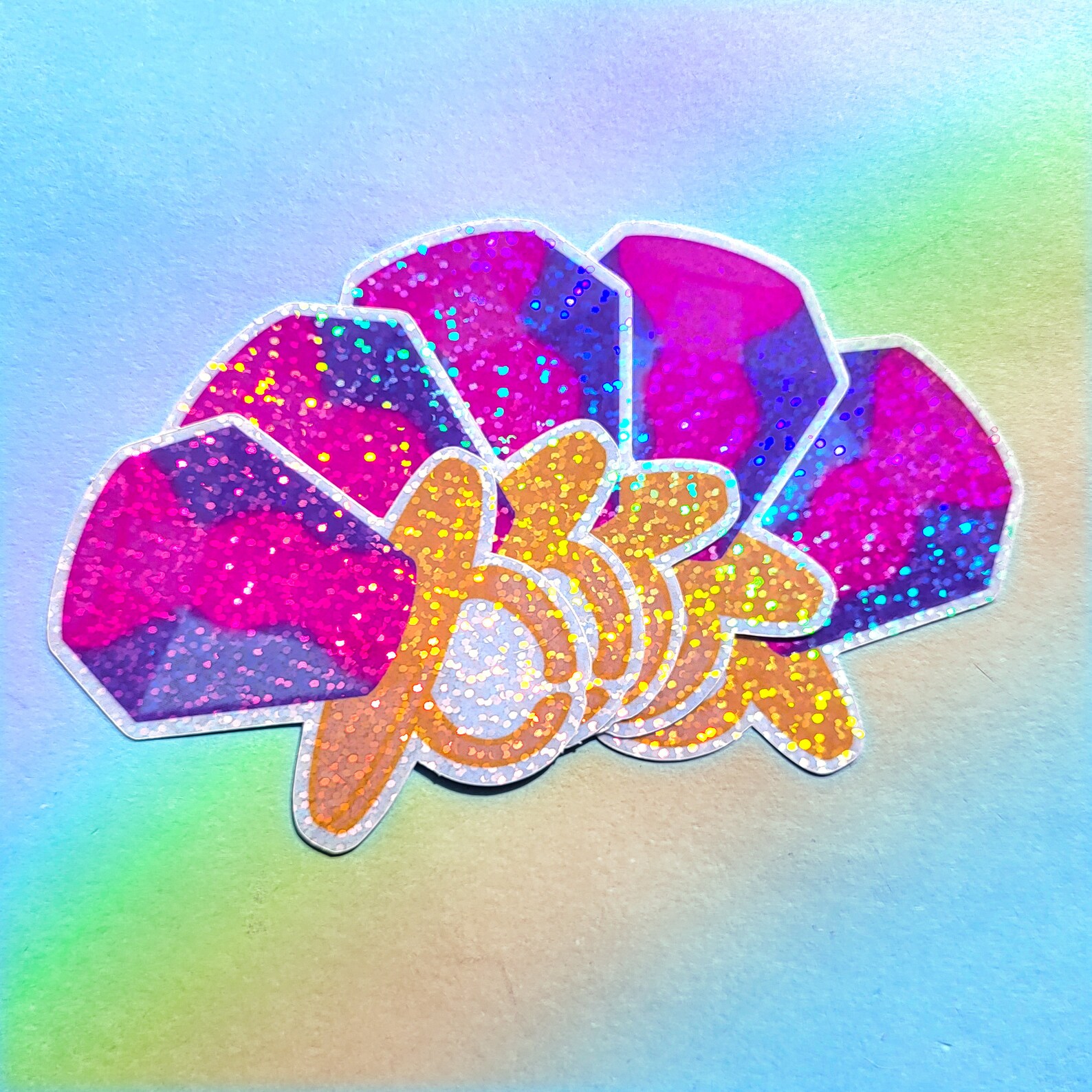 Pink Ring Pop Glitter Sticker 90s Nostalgiaaesthetic - Etsy