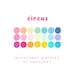 Circus Color Palette Procreate Color Palette Color Swatches - Etsy