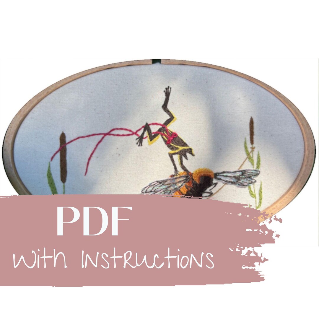 PDF Pattern - Frog Circus: Bee Vaulter - Etsy