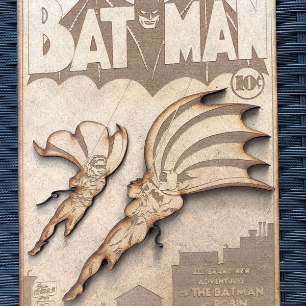 Laser Cut Comic Cover - Etsy