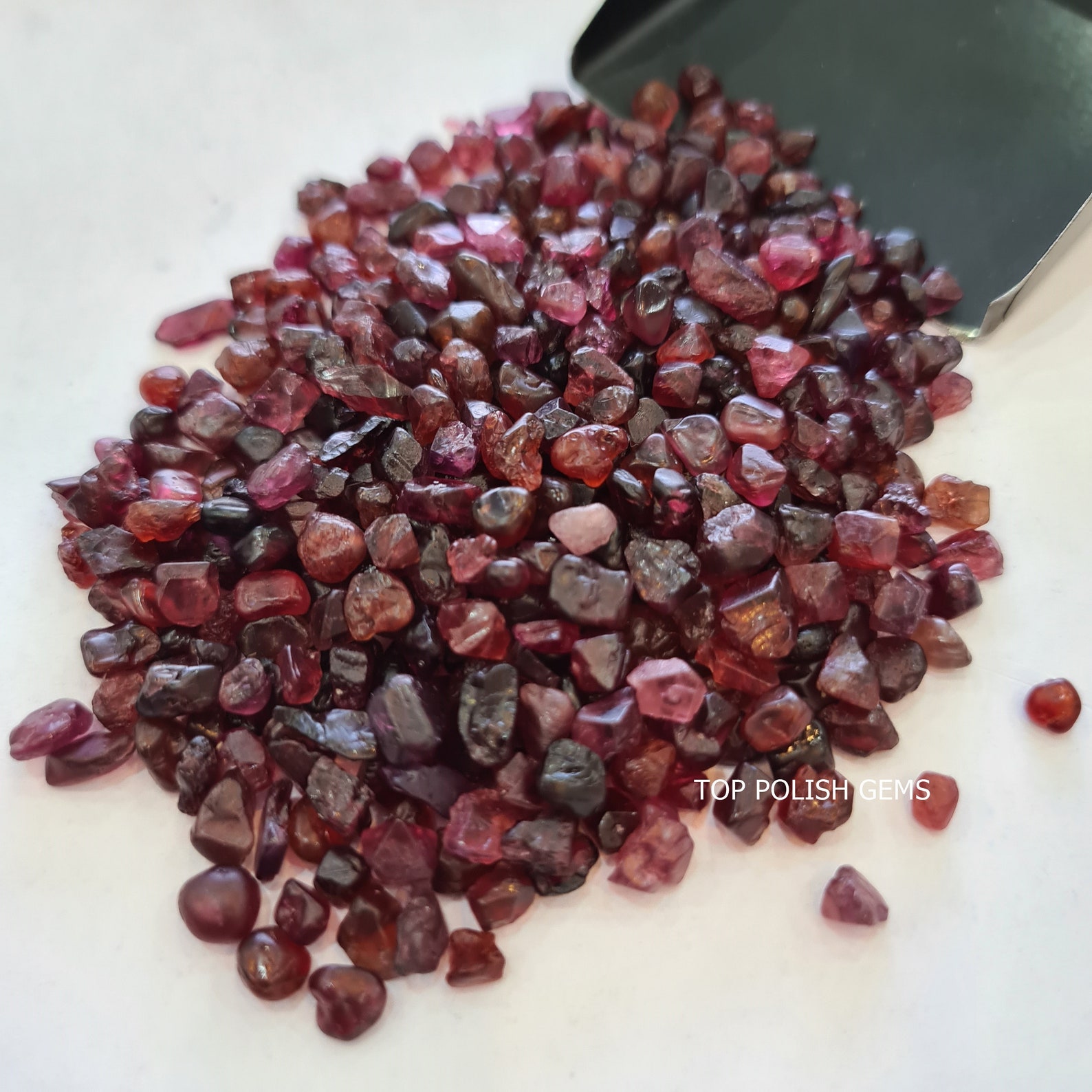 Natural Jedi Red Spinels Raw Rough Parcel Espinas Rojas sin - Etsy España
