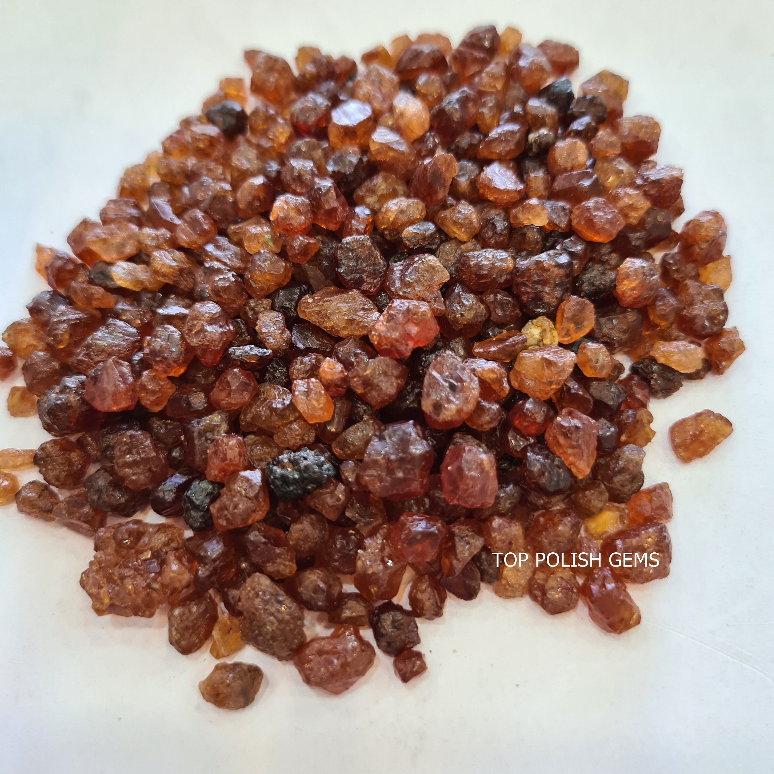 Natural Hessonite Garnet Raw Rough Parcel Untreated and - Etsy UK