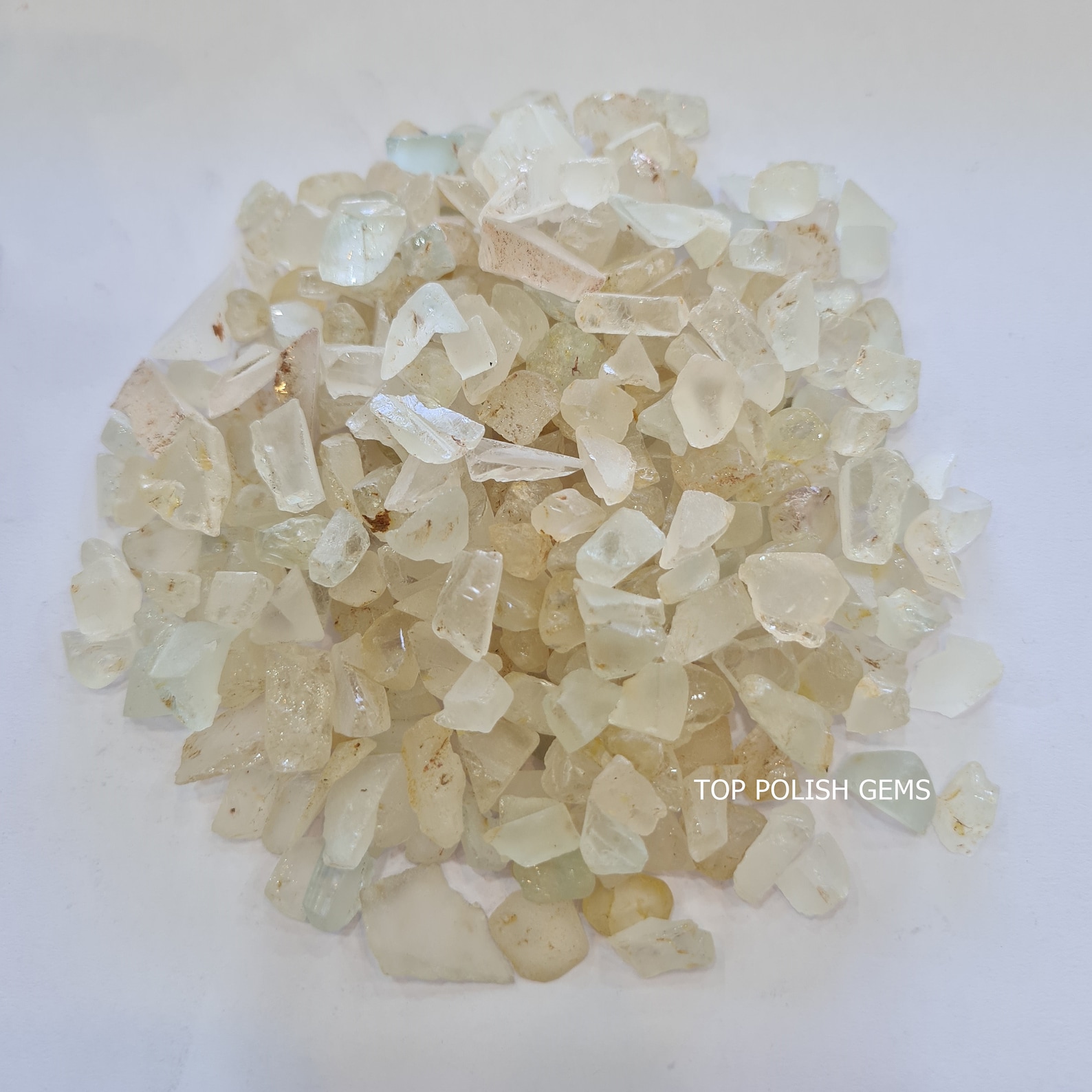 Natural White Topaz Raw Rough Parcel White Topaz Rough | Etsy