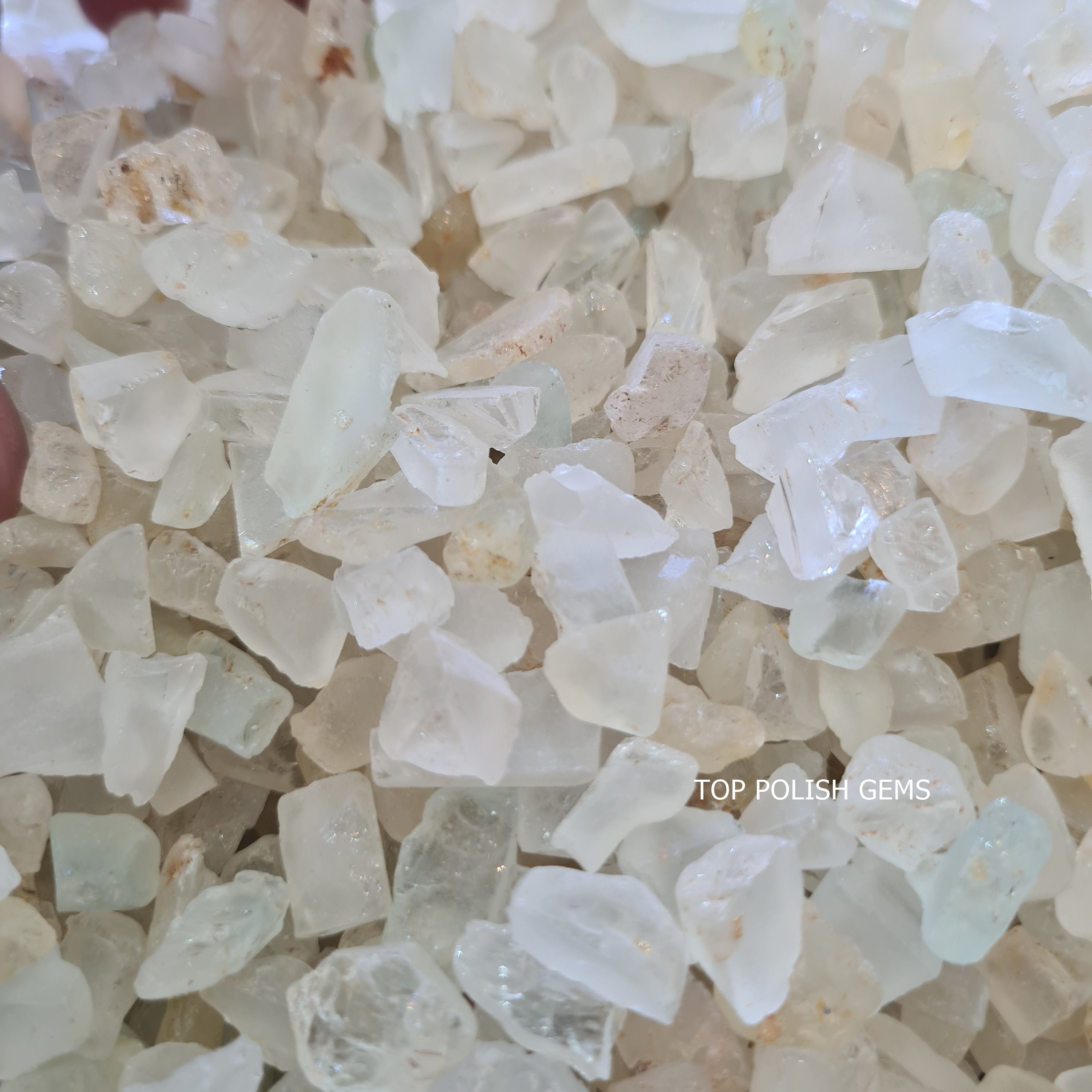 Natural White Topaz Raw Rough Parcel White Topaz Rough | Etsy