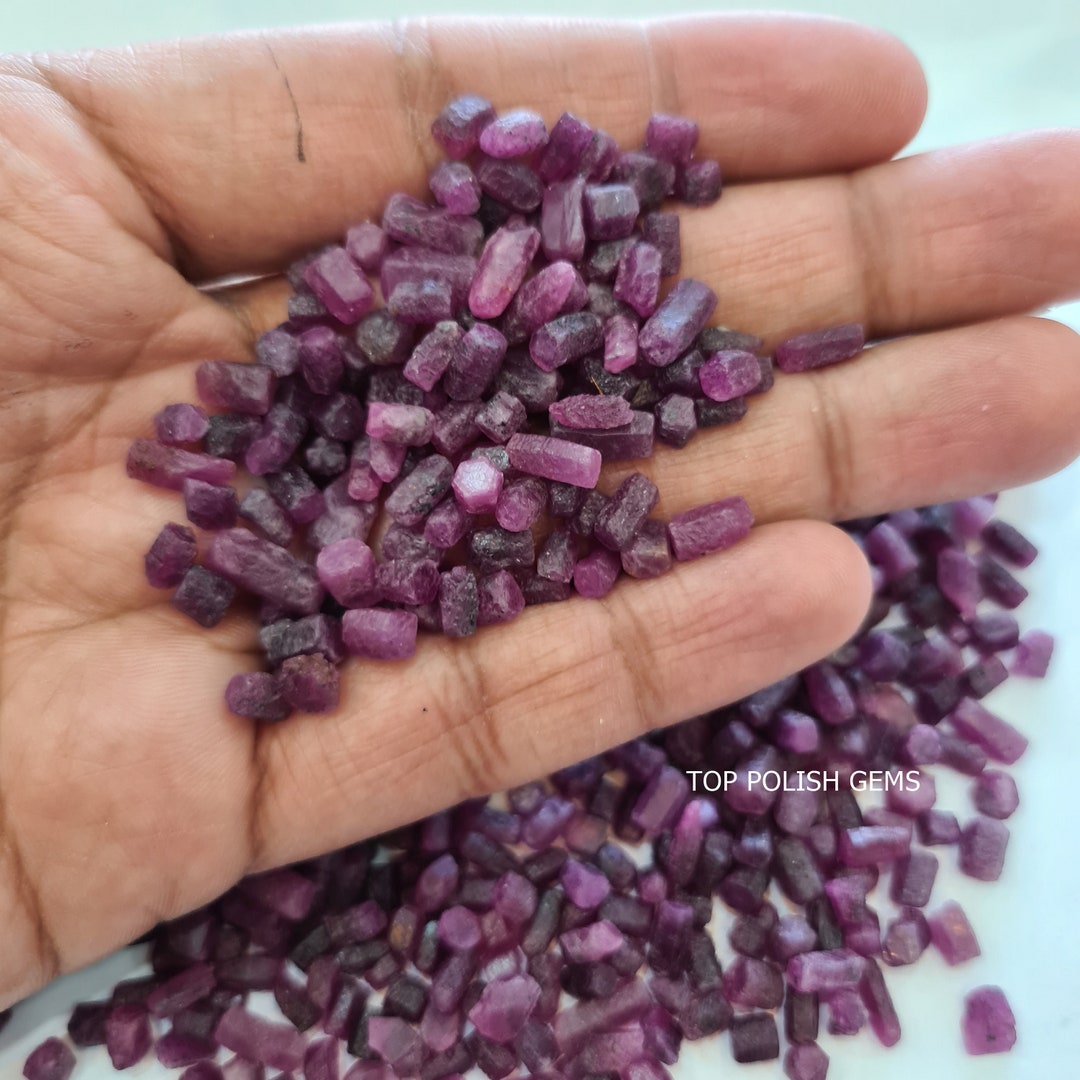 Natural Burma Ruby Raw Rough Parcel Untreated and Great - Etsy