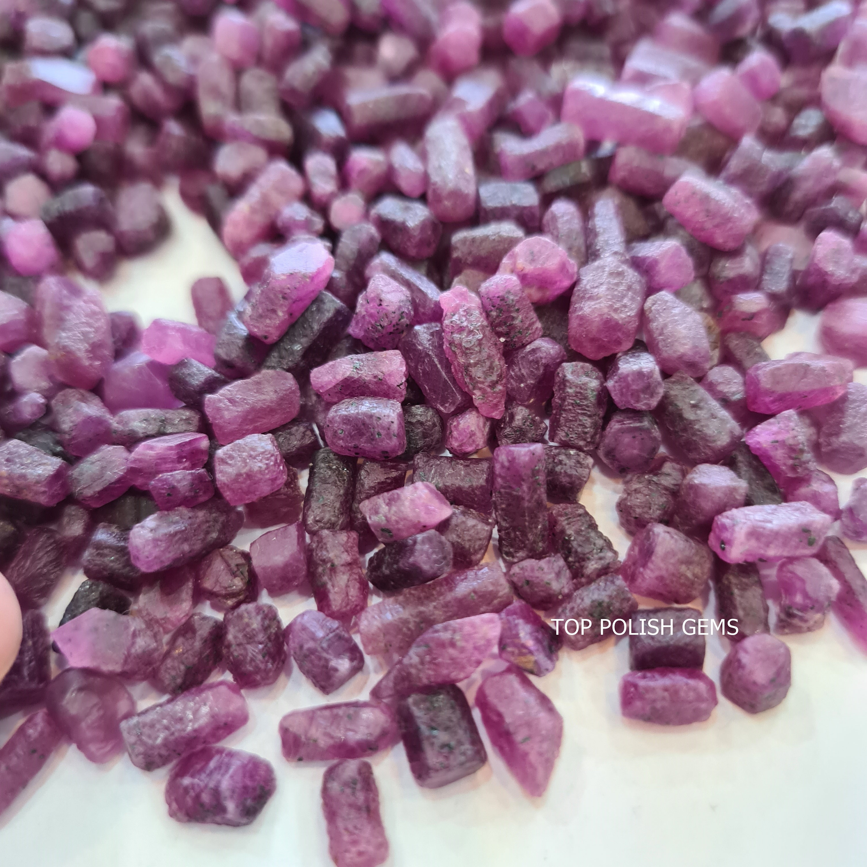 Natural Burma Ruby Raw Rough Parcel Untreated and Great | Etsy