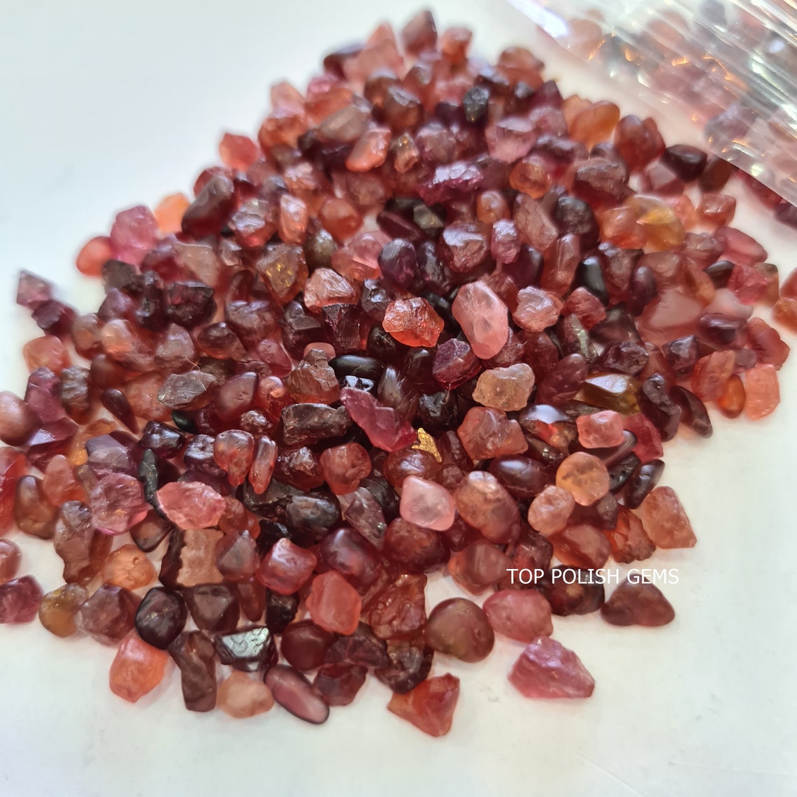 Natural Orange Spinels Raw Rough Parcel Untreated Terminated - Etsy