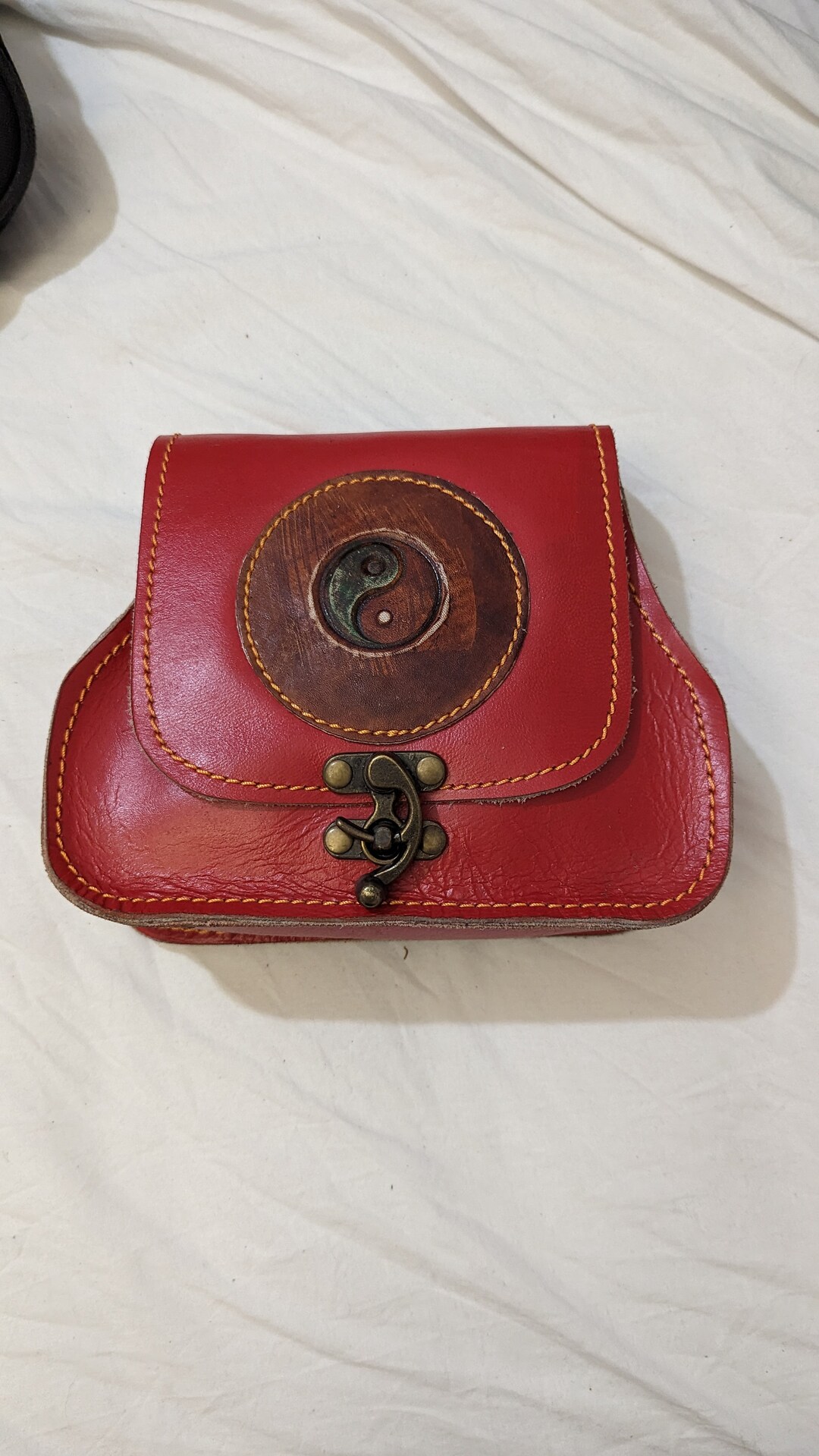 Yin Yang Leather Ladies Handbag Gifts for Her - Etsy