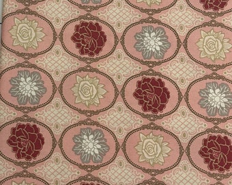 Art Gallery Fabrics Dashing Roses Brilliant Medallions Fabric-sold by ...