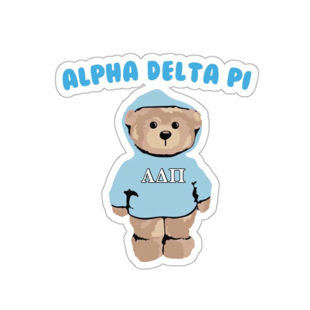Adpi Teddy Bear Kiss-cut Sticker - Etsy