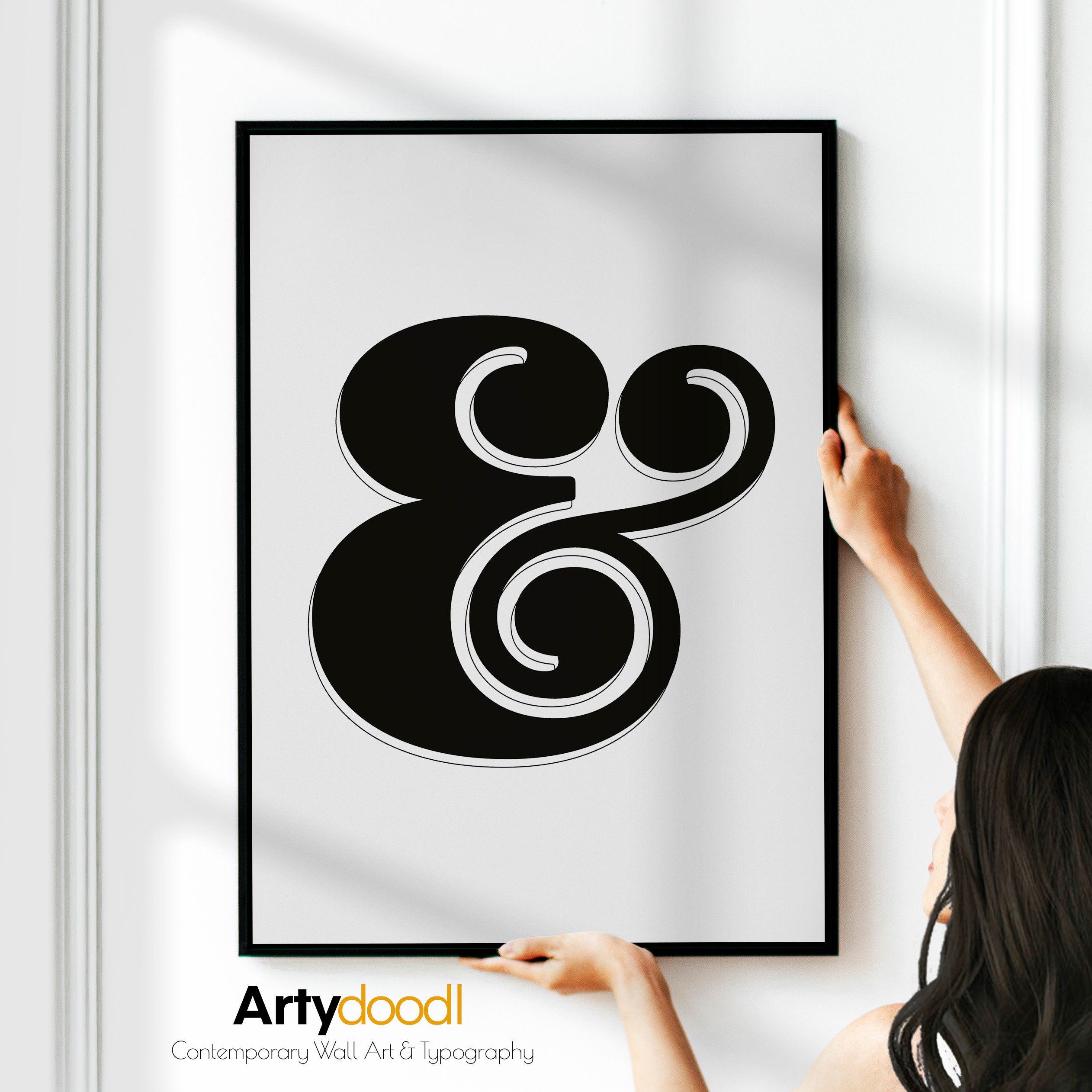 Ampersand Symbol DIGITAL DOWNLOAD FILE - and Sign Punctuation Mark ...