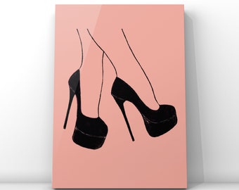 Stiletto Poster - Etsy