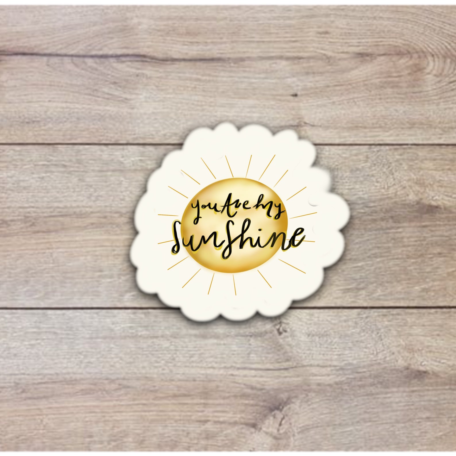 You Are My Sunshine Sticker Sunshine T For Her Etsy