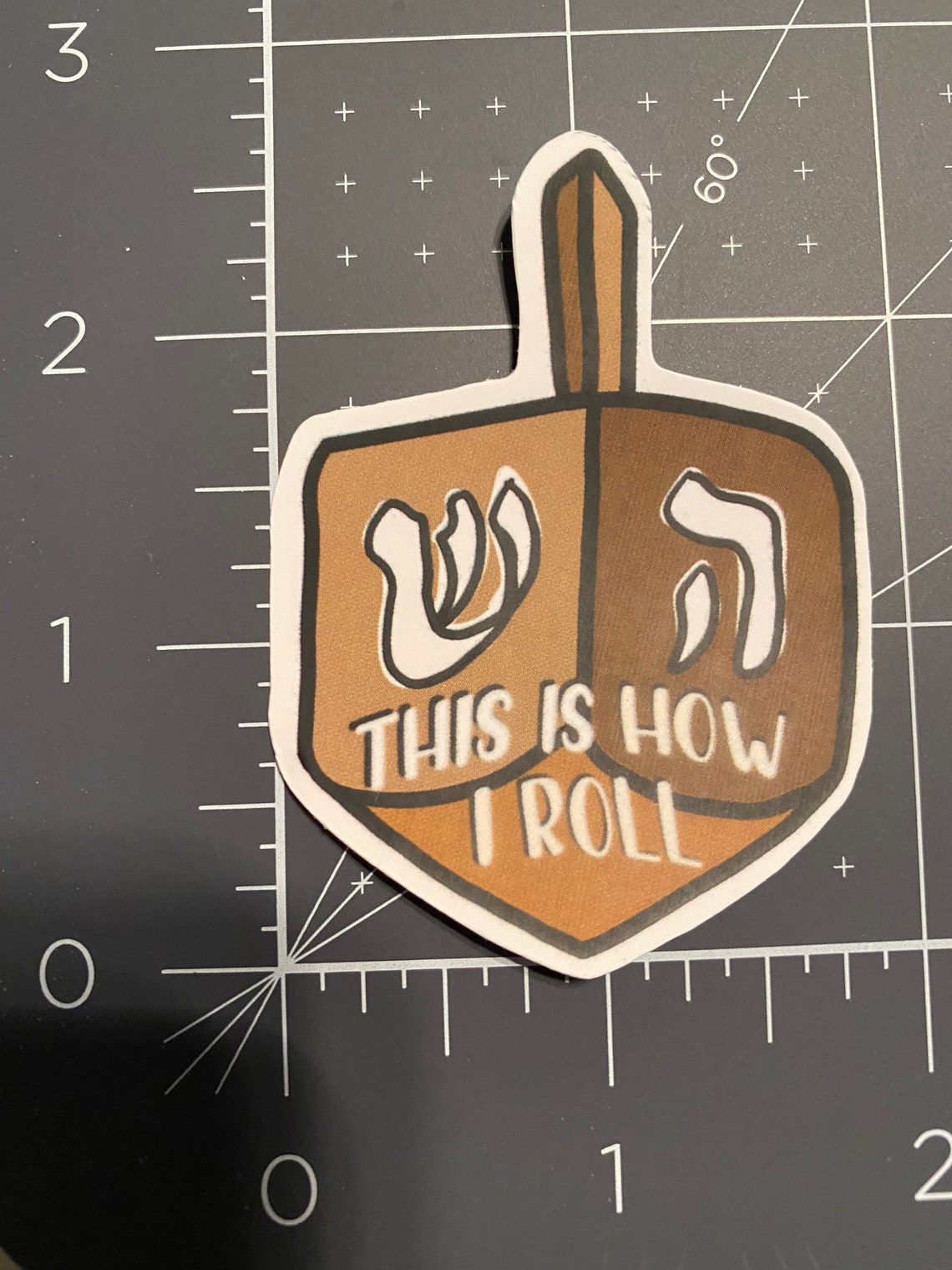 This is how I roll Jewish sticker Hanukkah gifts for women - Etsy.de
