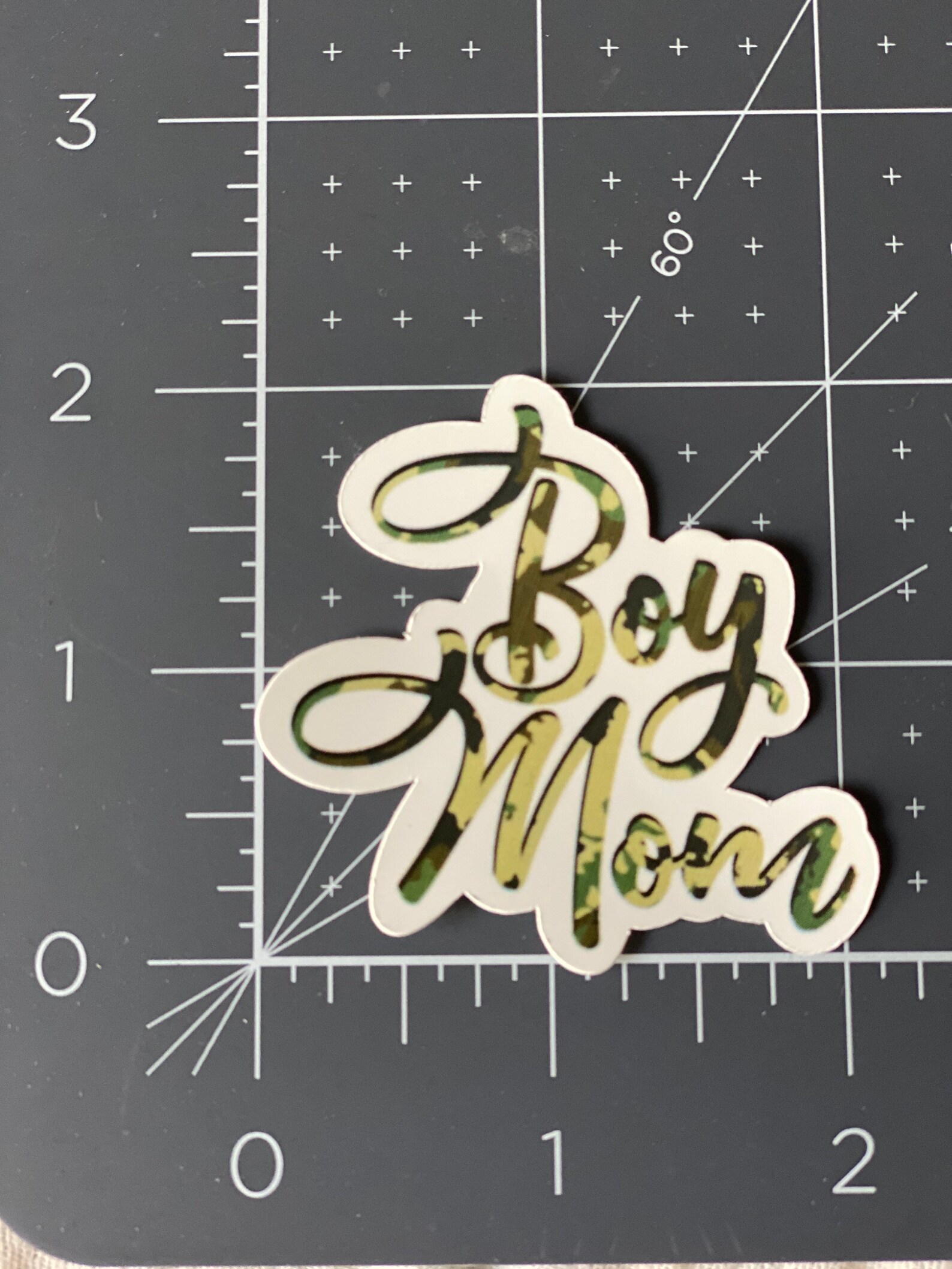 Boy Mom Sticker, Camouflage Sticker, Mom Stickers for Water Bottle ...