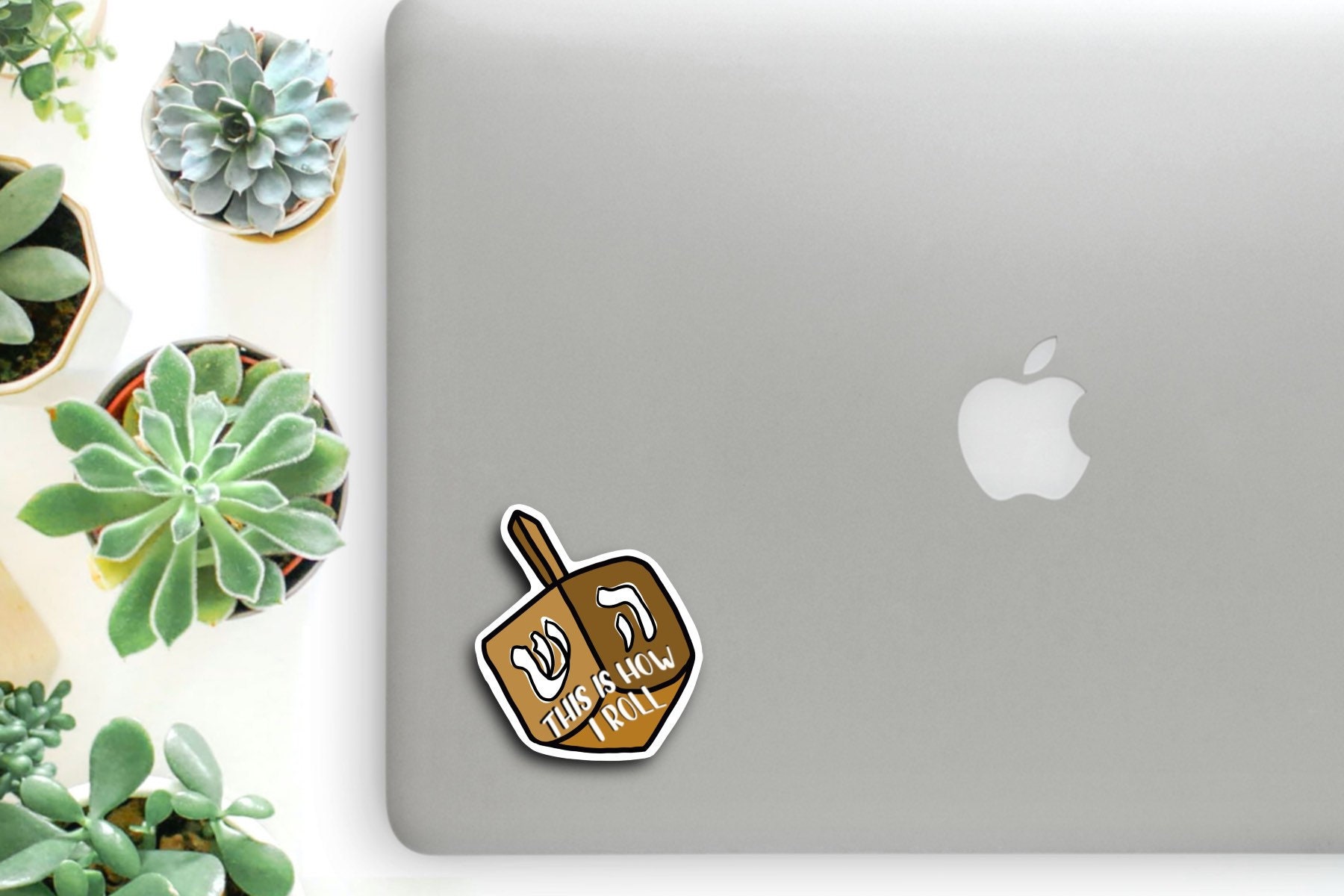 This is how I roll Jewish sticker Hanukkah gifts for women | Etsy