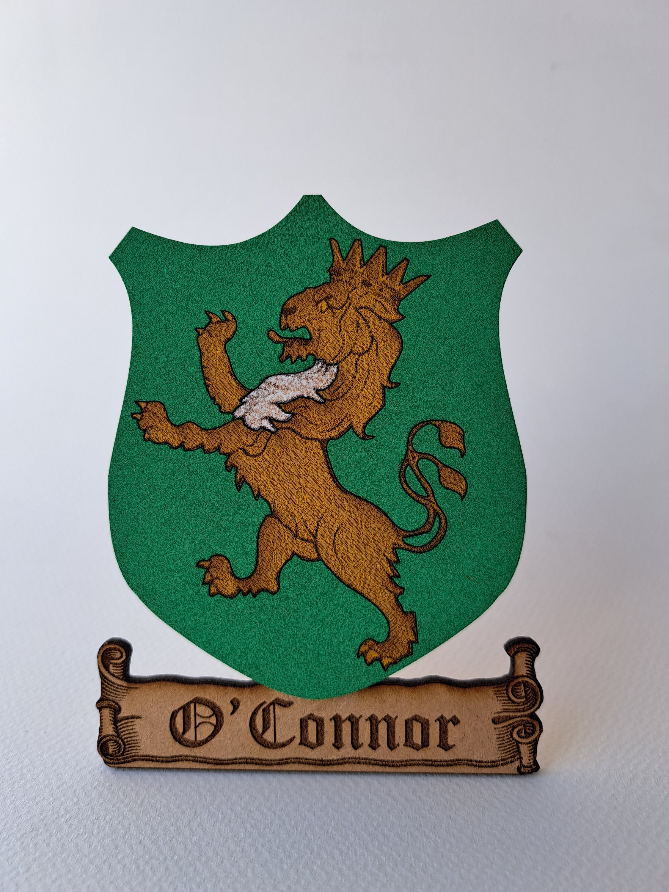 Family Crest Coat of Arms Hand Made in Ireland Custom Made to Order ...