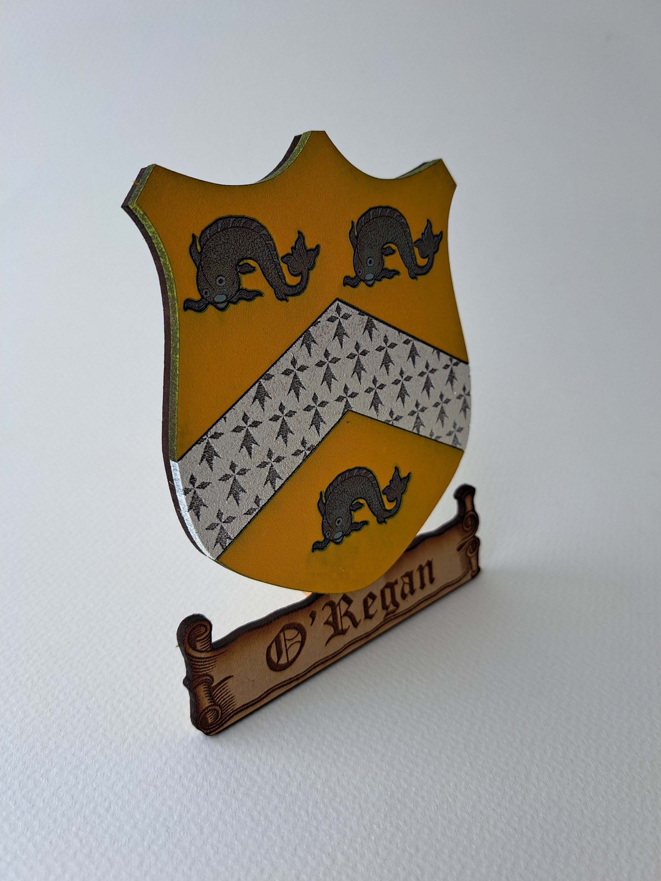 Family Crest Coat of Arms Hand Made in Ireland Custom Made to Order - Etsy