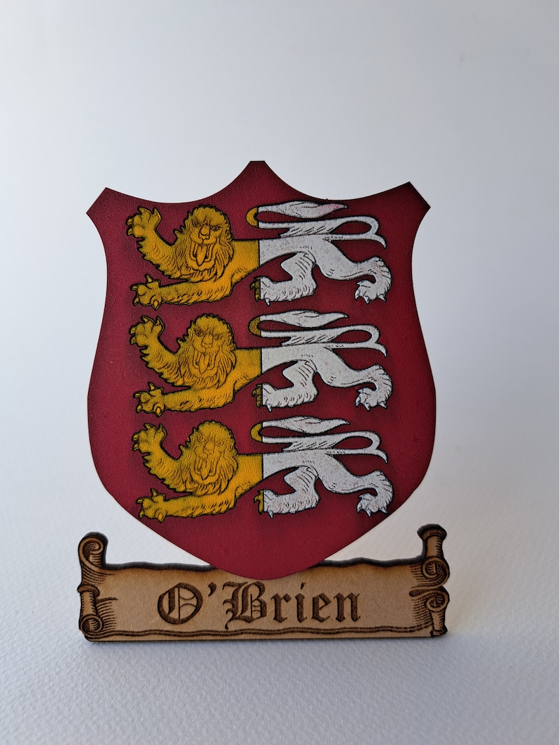 Family Crest Coat of Arms Hand Made in Ireland Custom Made to Order - Etsy