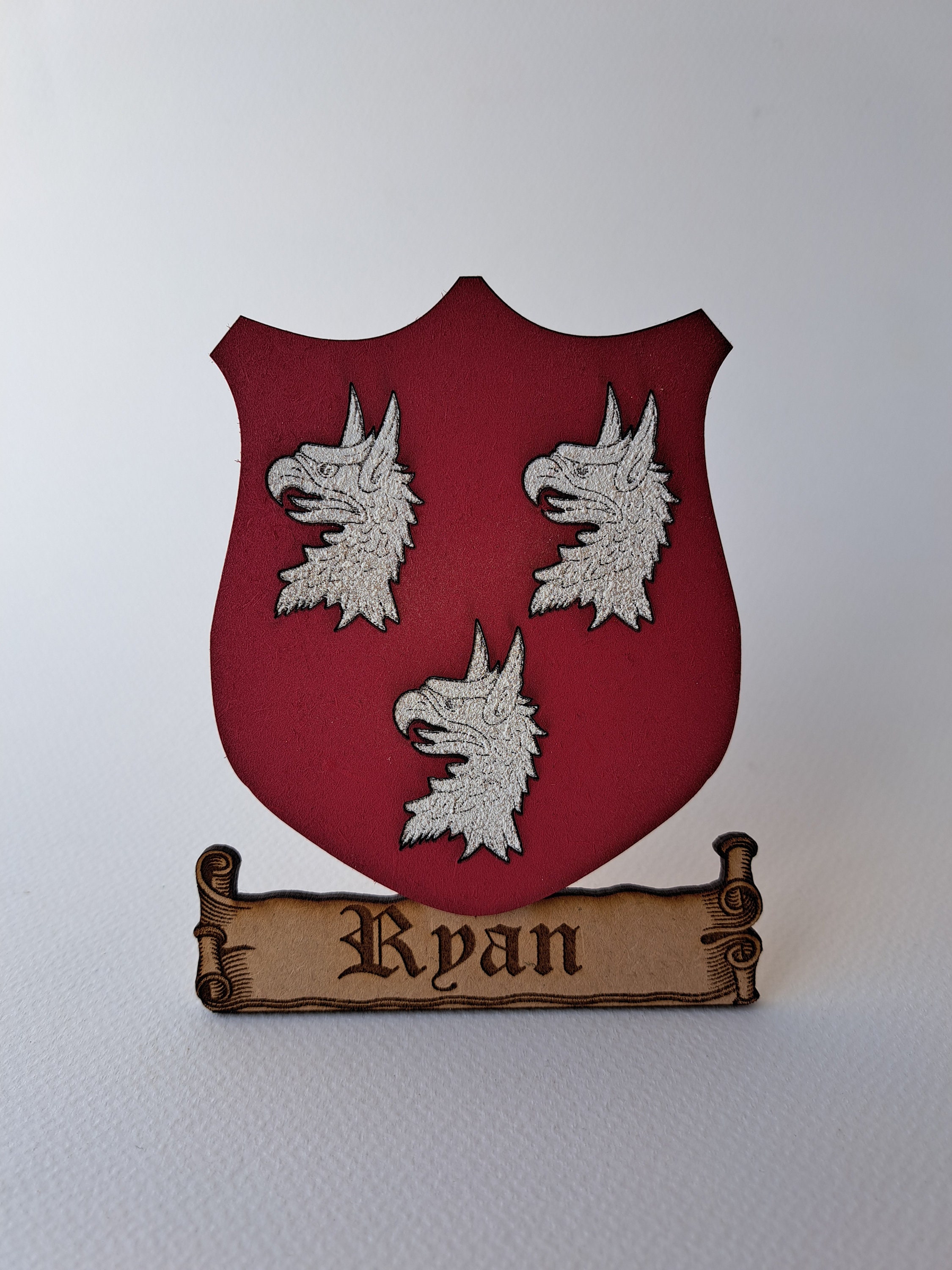 Family Crest Coat of Arms Hand Made in Ireland Custom Made to Order - Etsy