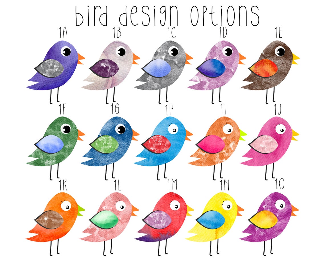 Personalized Family Gift Bird Family Tree Gift Custom Family - Etsy