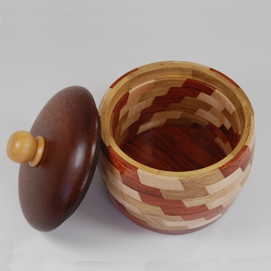 Segmented Lidded Pot - Etsy