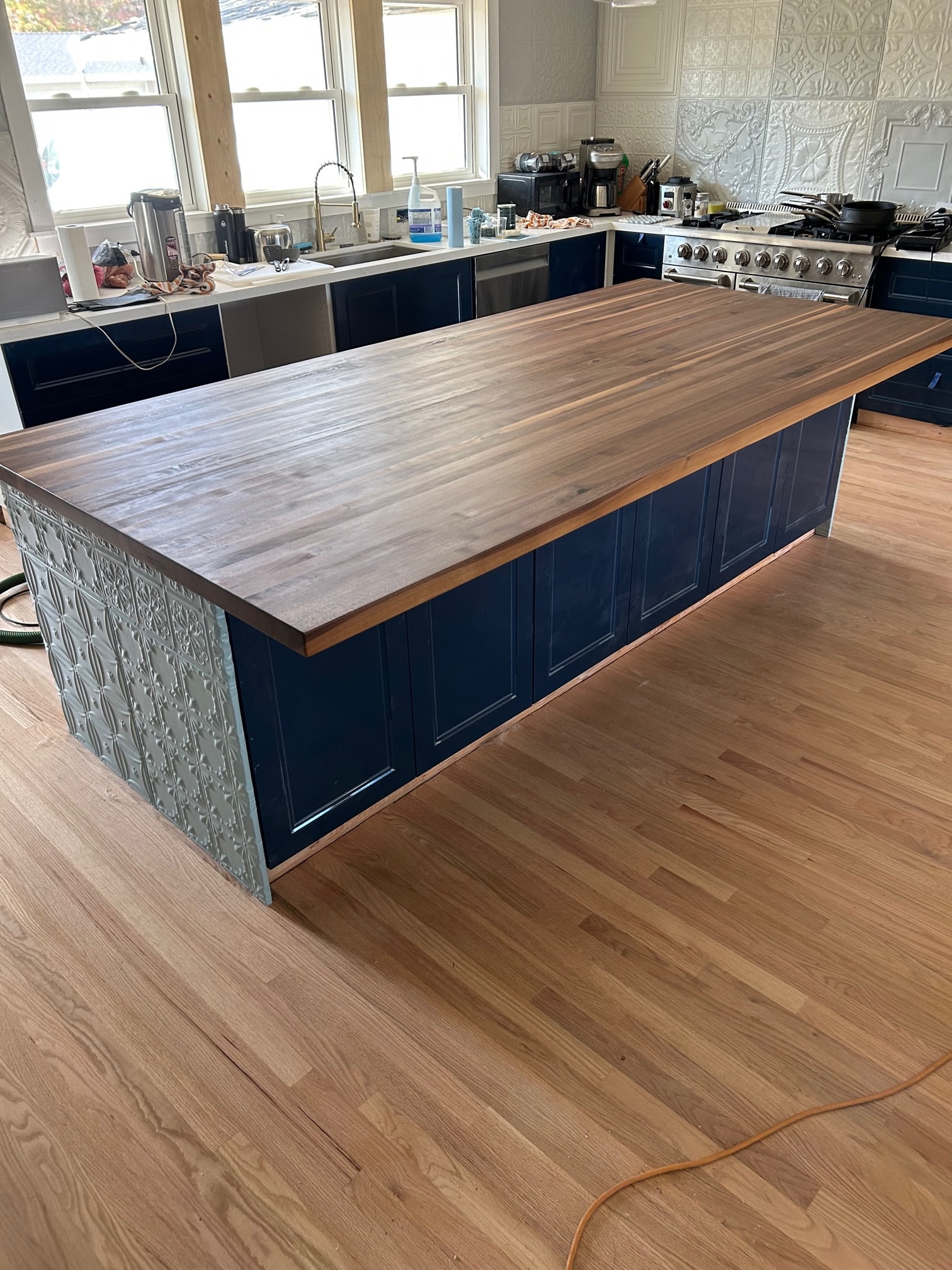 Custom Butcher Block Kitchen Island Hardwood, Home and Kitchen Design ...