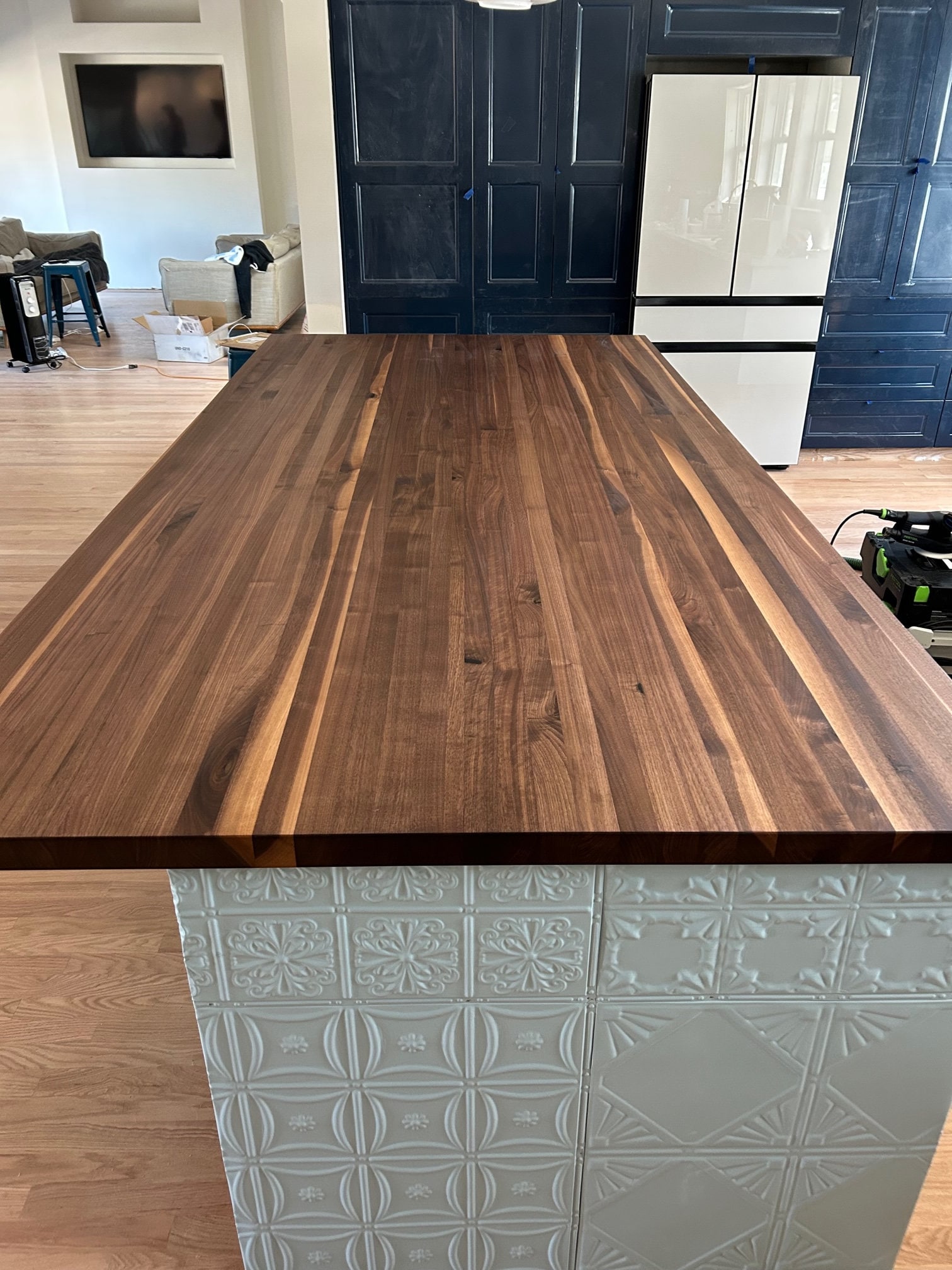 Custom Butcher Block Kitchen Island Hardwood, Home and Kitchen Design ...
