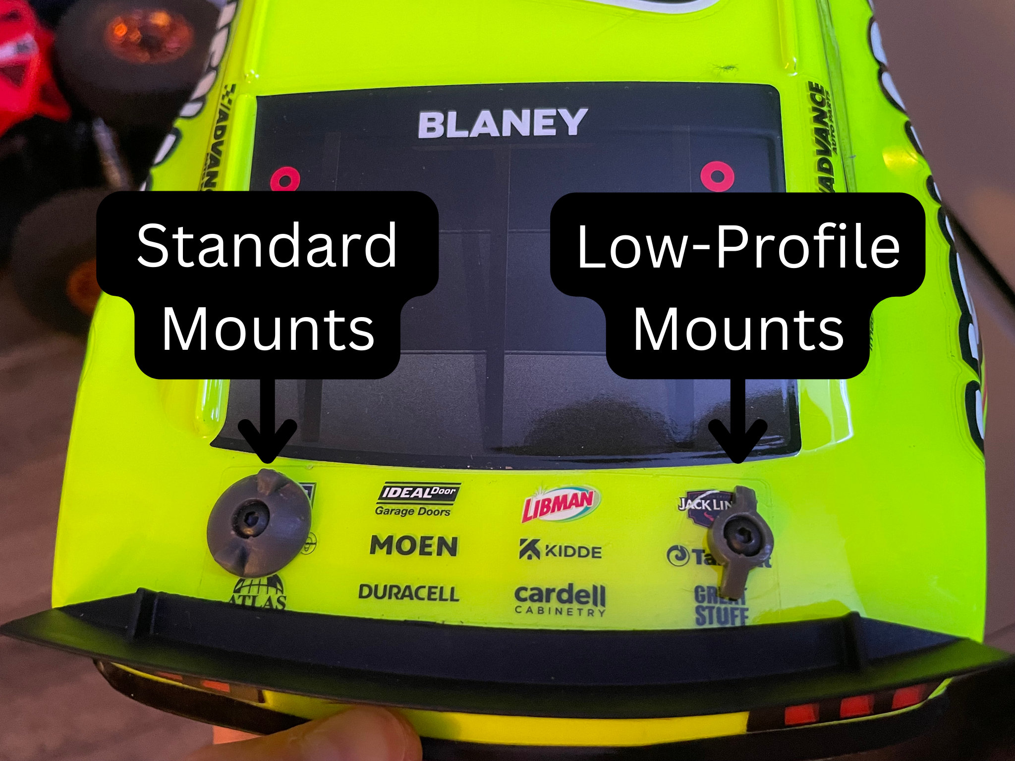 LOSI NASCAR Clipless Body Mounts - Etsy