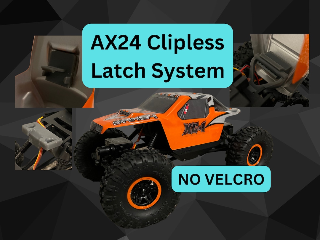 Axial AX24 Clipless Latch System - Etsy