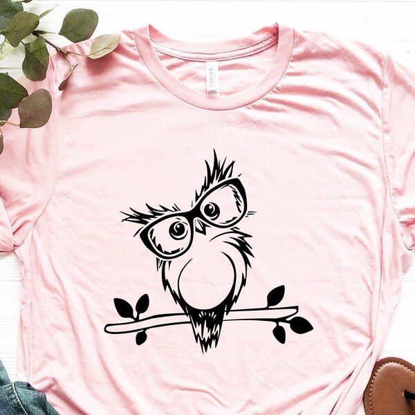 Owl Shirt - Etsy