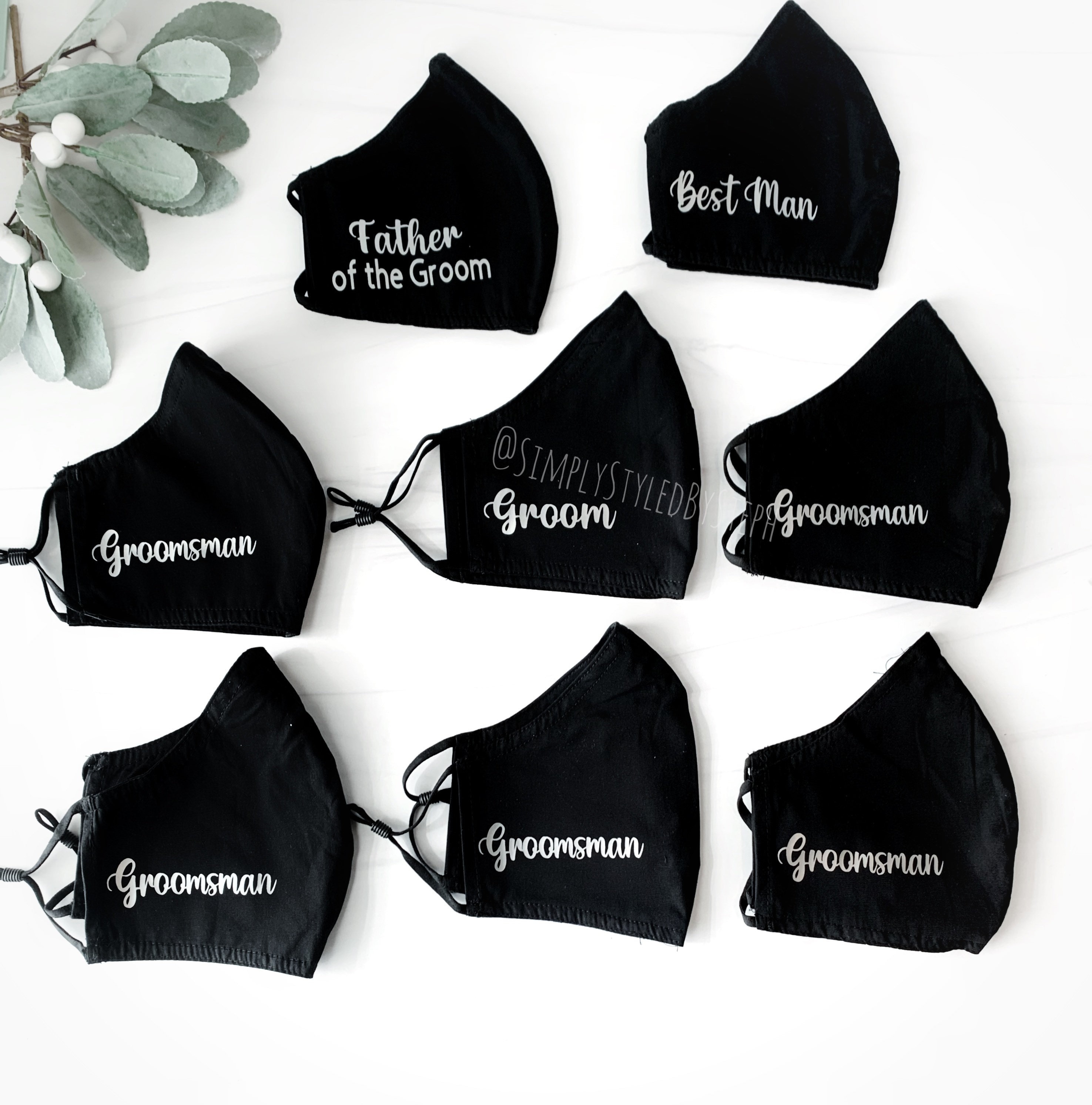 Father of the Bride Groom Mask, Best Man, Groomsman, Grandfather ...