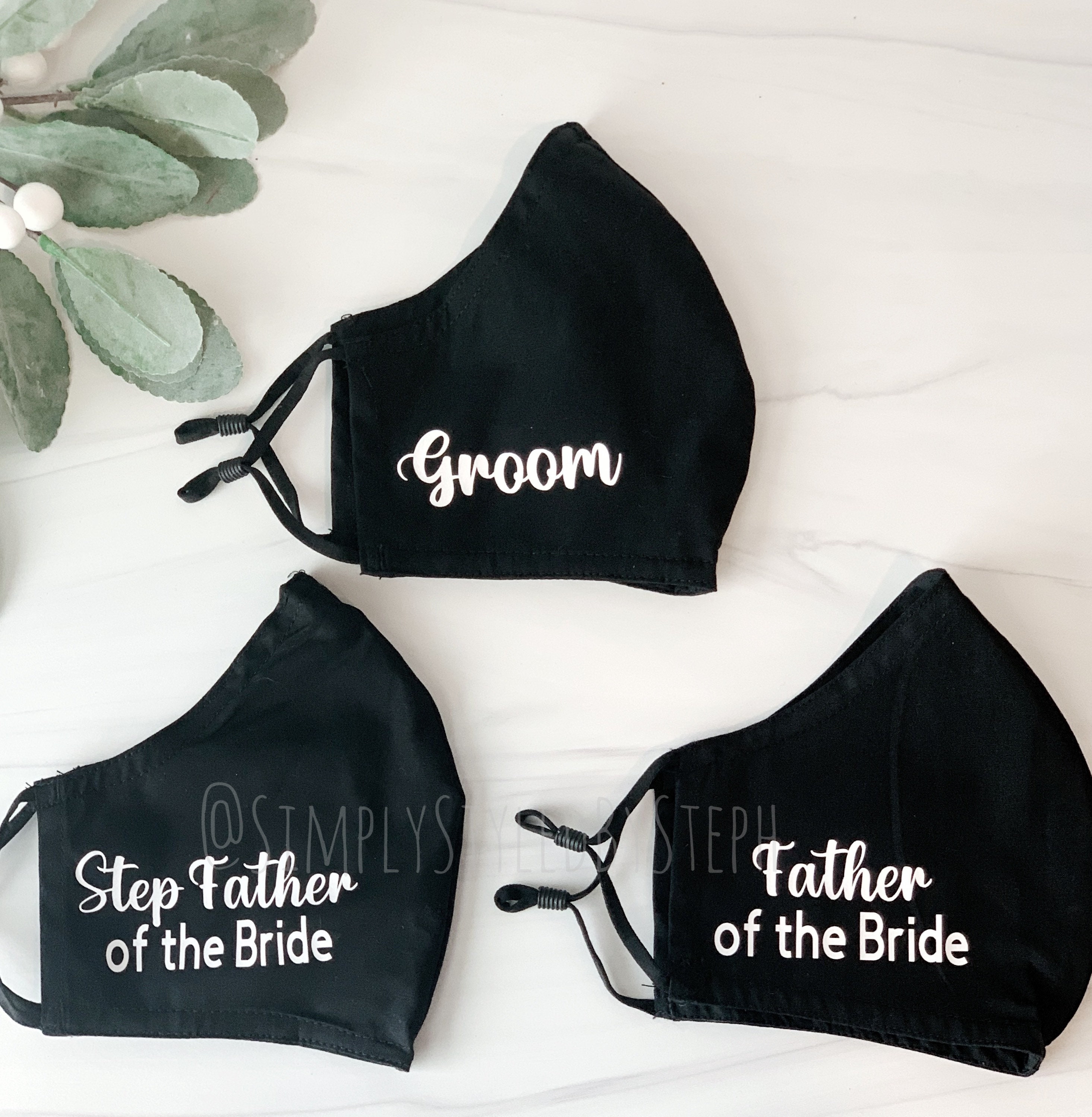Father of the Bride Groom Mask, Best Man, Groomsman, Grandfather ...