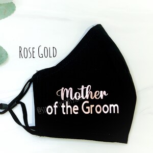 Bridal Party Wedding Masks, Mother of the Bride Groom Mask, Maid of ...