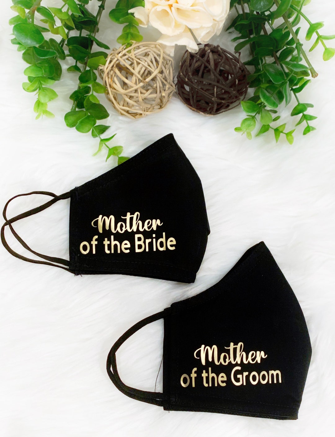Bridal Party Wedding Masks, Mother of the Bride Groom Mask, Maid of ...