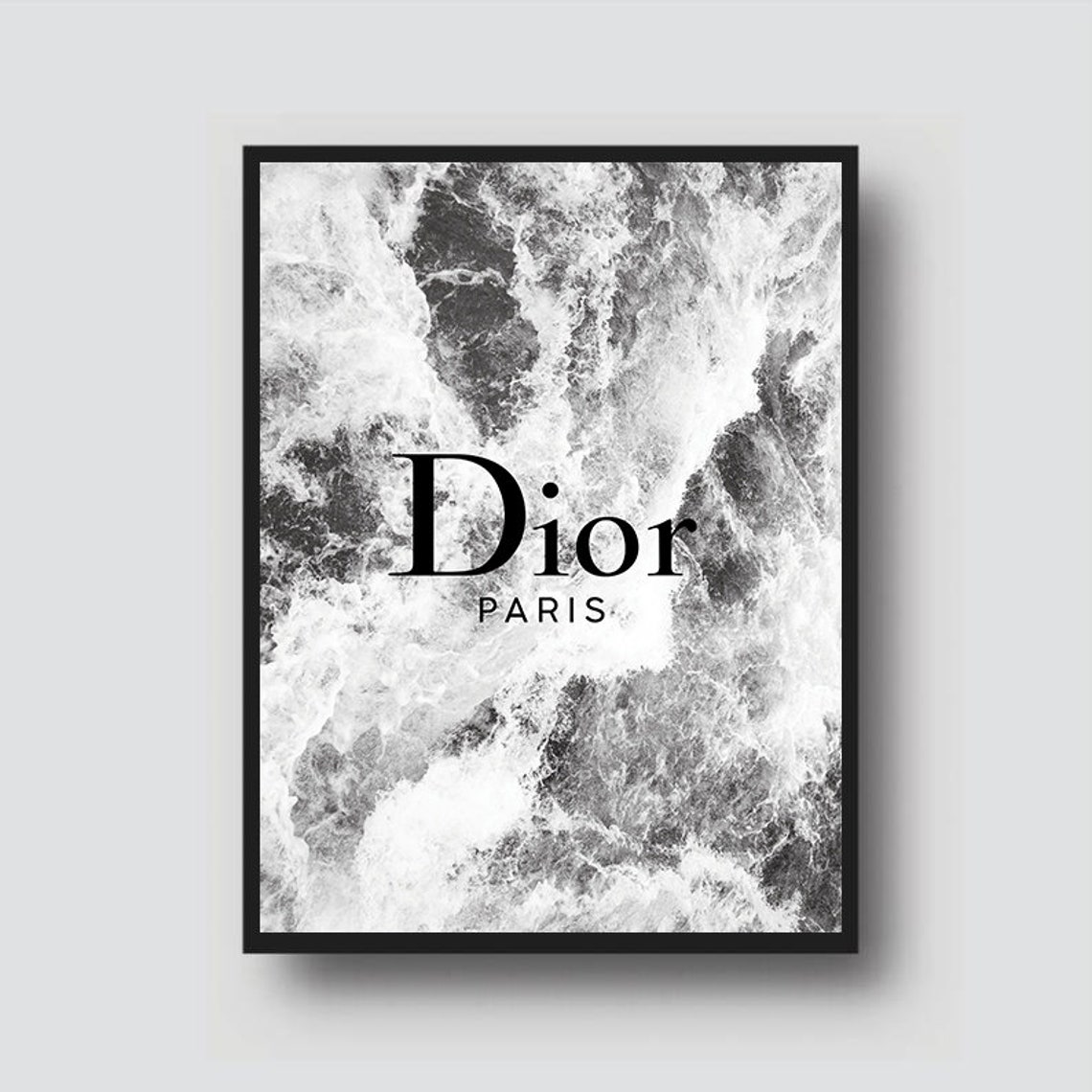 Dior Poster x5sizes Digital Download Dior Print Dior Waves | Etsy