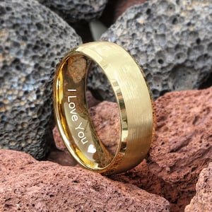 Custom Promise Ring for Men, Anniversary Gift for Men, Valentines Day ...