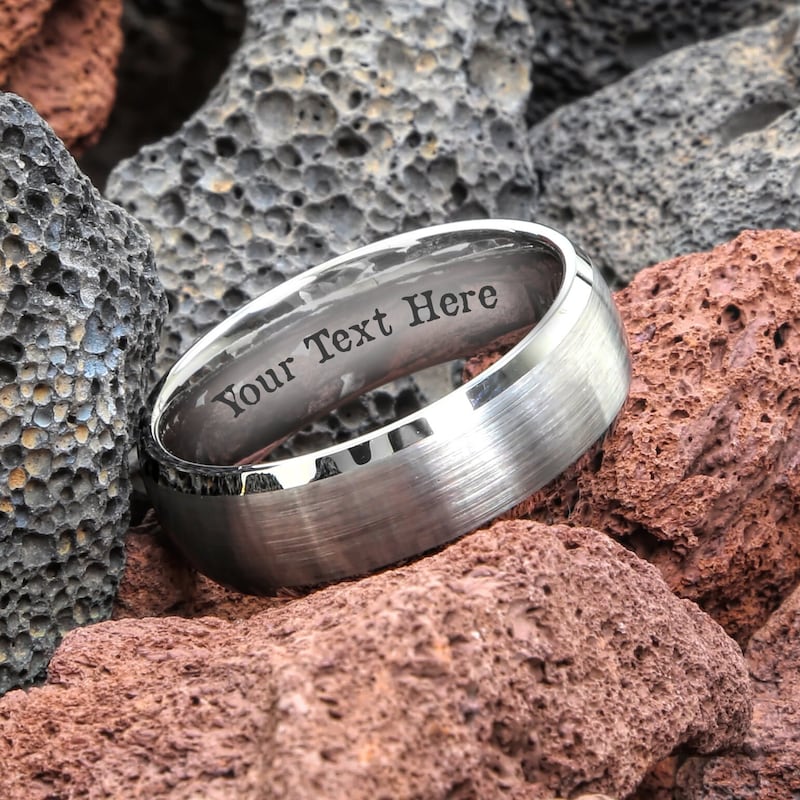Engraved Ring - Etsy