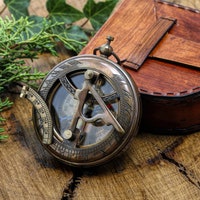 Personalized Engraved Military Compass Necklace Army Husband Compass ...