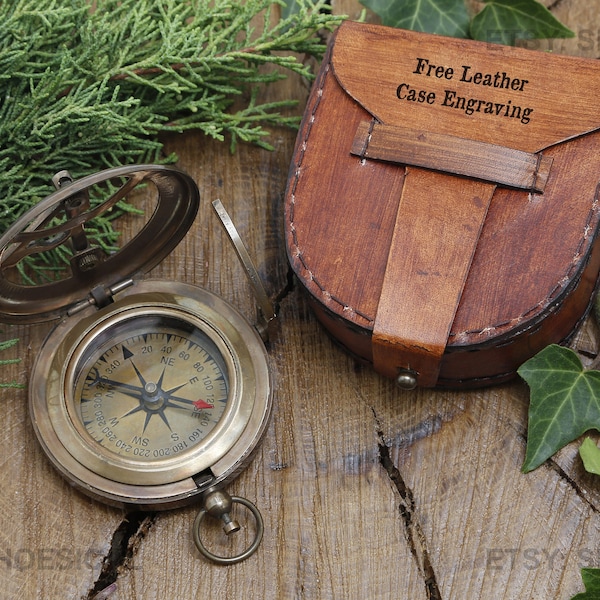 Personalized Compass - Etsy