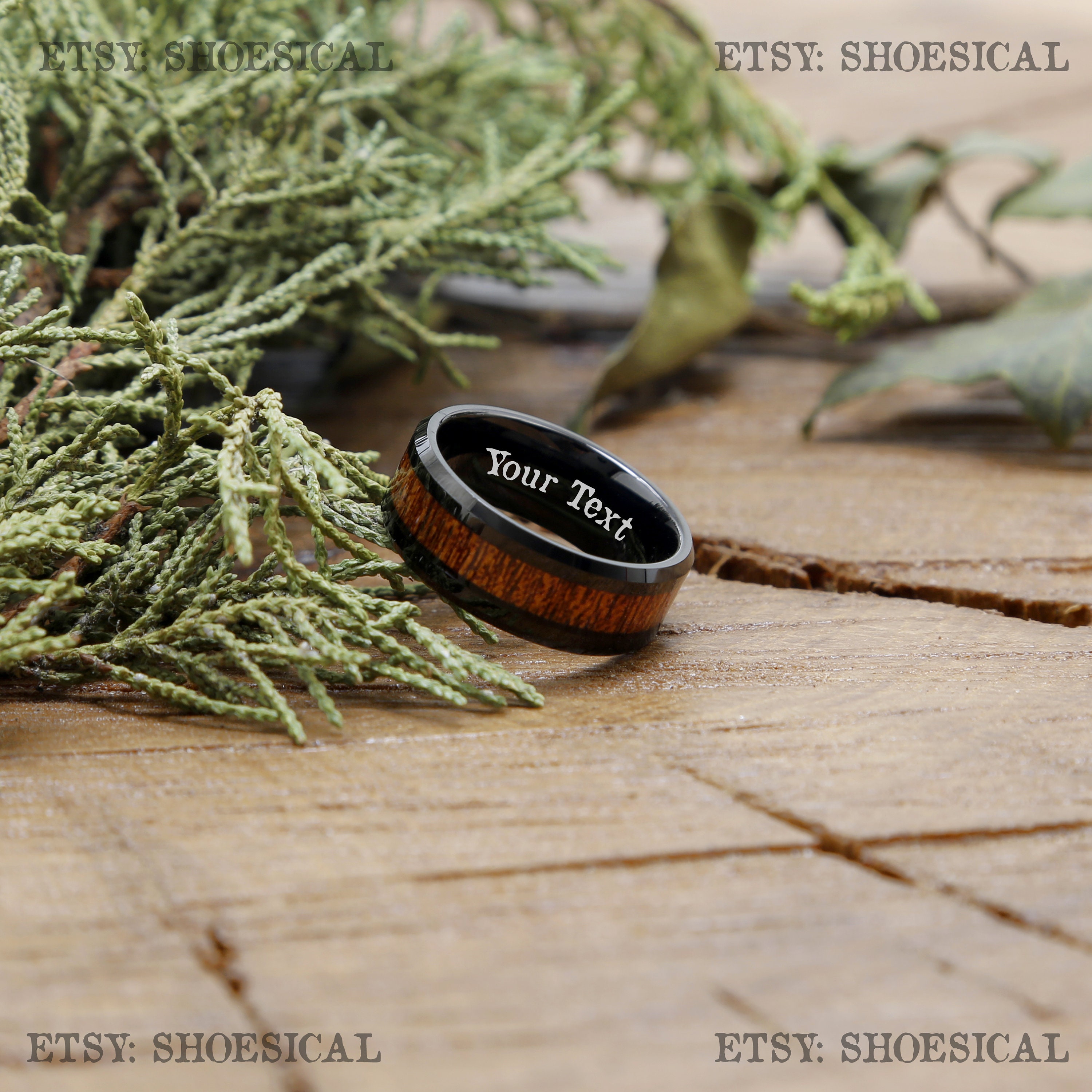 Personalized Ring for Men Promise Ring for Him Valentines Day - Etsy