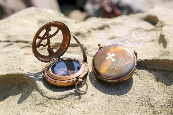 Graduation Gift Engraved Compass Christmas Present Employee | Etsy