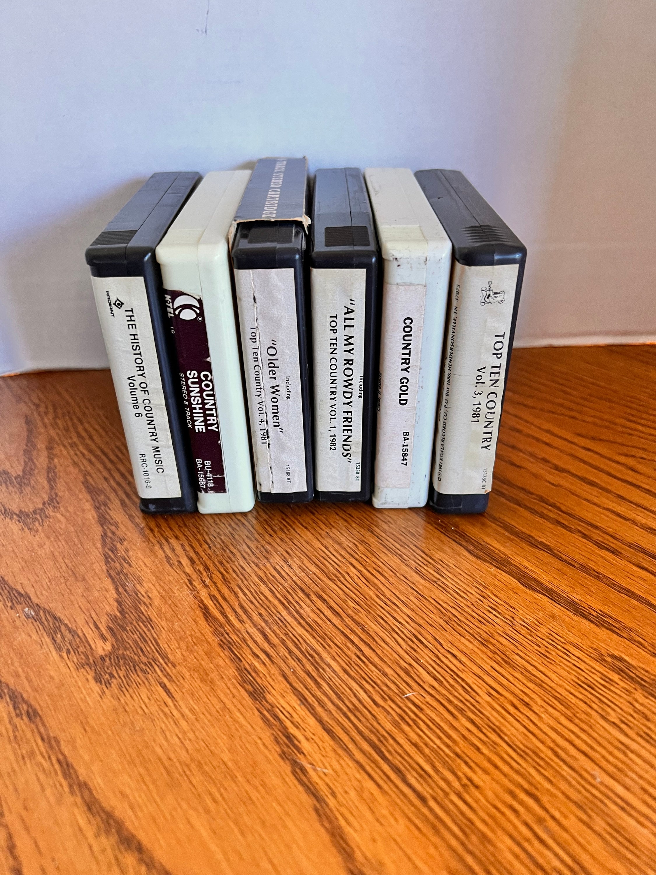 4 Piece Grouping of 8 Track Tapes - Etsy