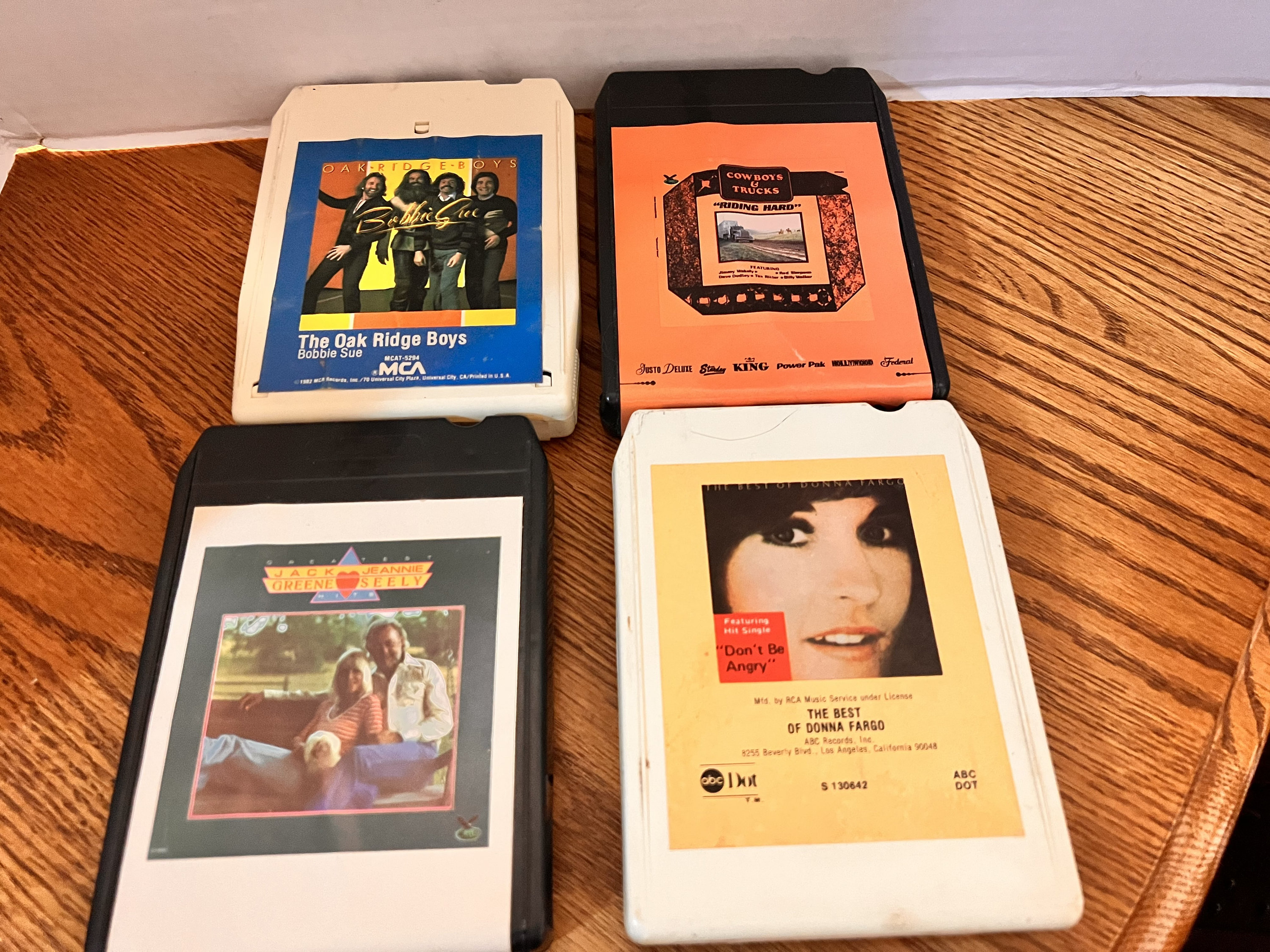 4 Piece Grouping of 8 Track Tapes - Etsy