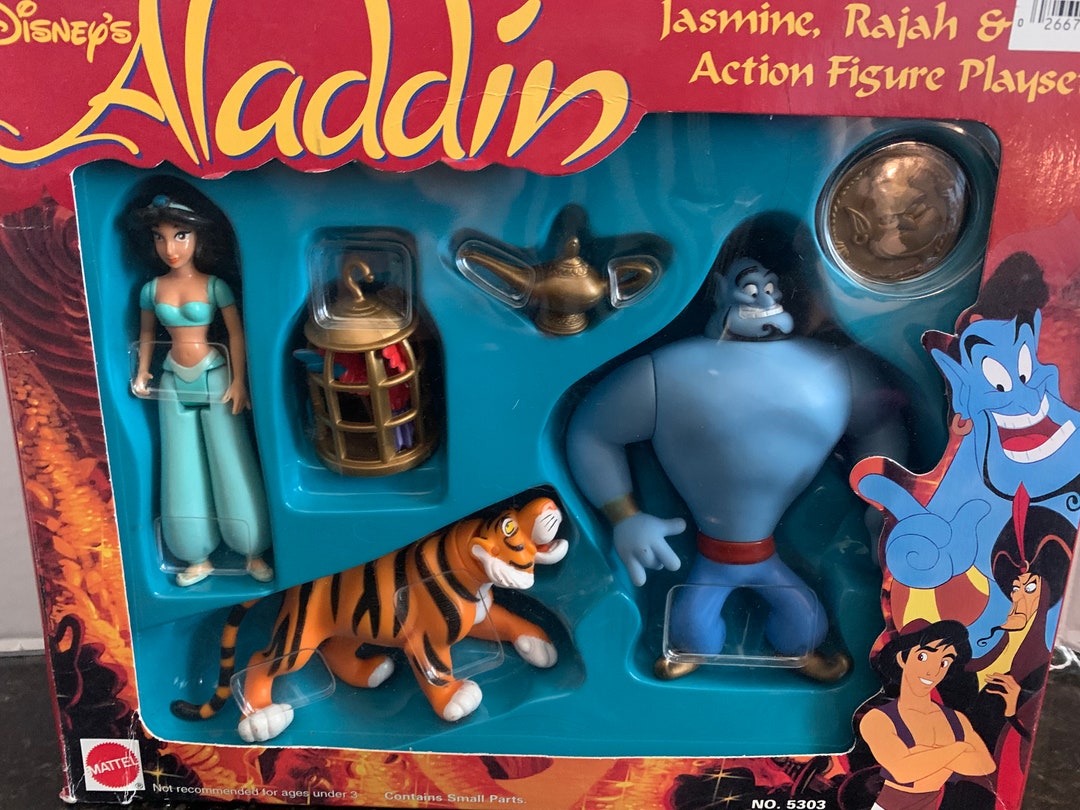 1990 Vintage Disneys Aladdin Action Playset - Etsy