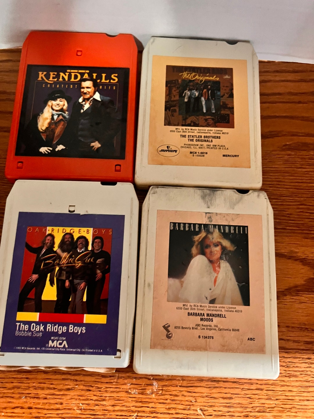 Vintage 8 Track Tapes - Etsy